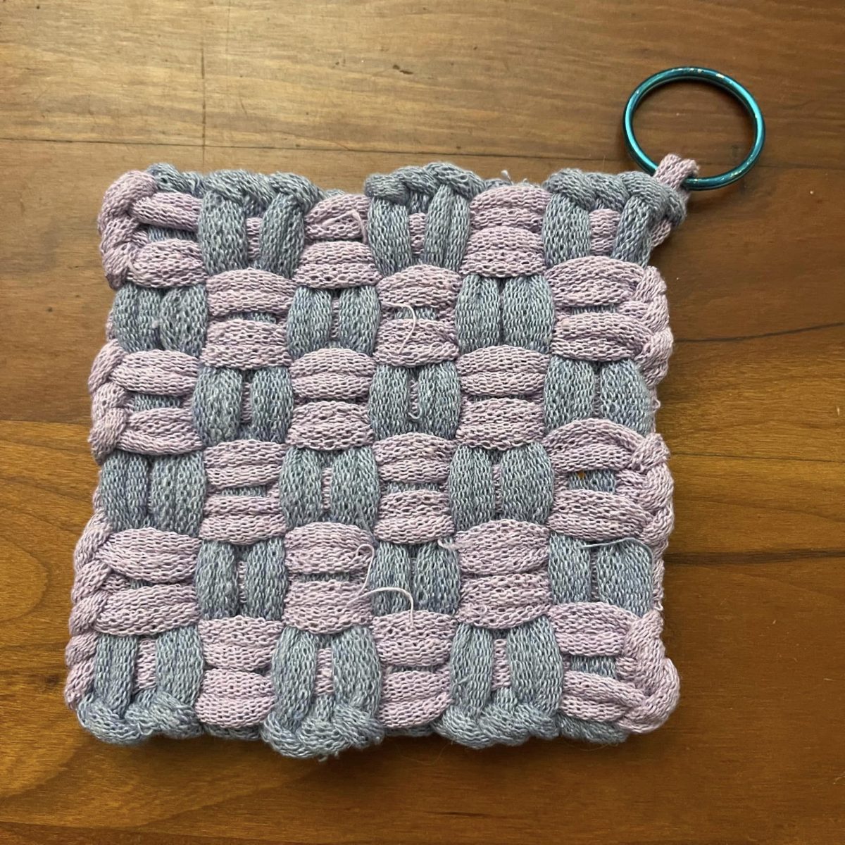 Padded Basketweave – Piglet's Potholder Patterns