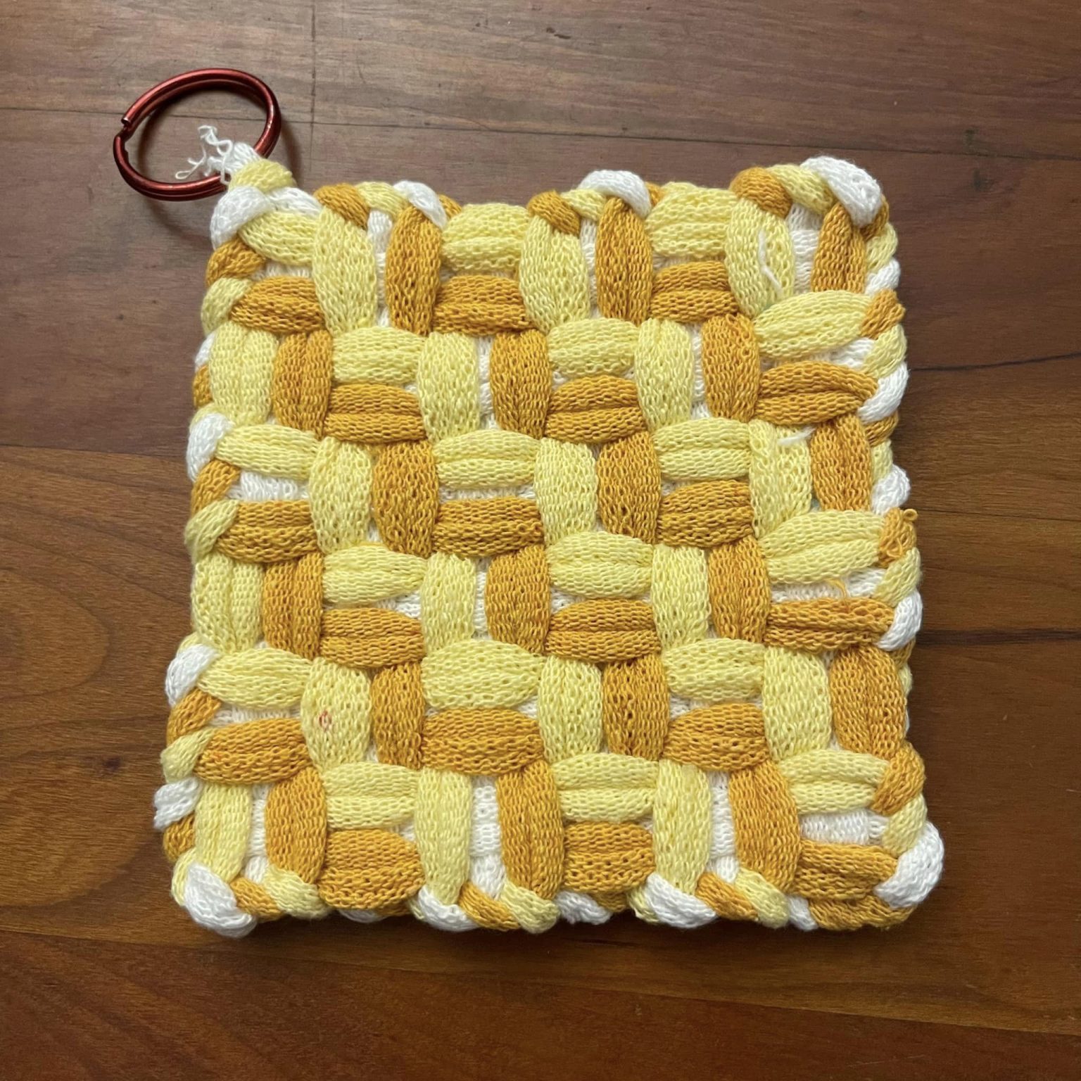 Padded Basketweave – Piglet's Potholder Patterns